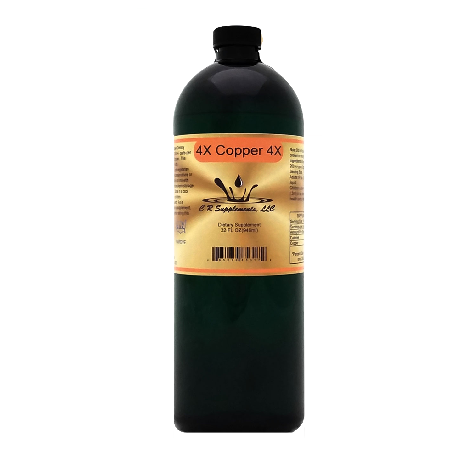 Copper 4x Dietary Supplement | CR Supplements